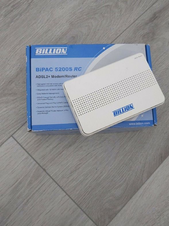 MODEM ROUTER NO WIFI BILLION – Saturn Technologies CC